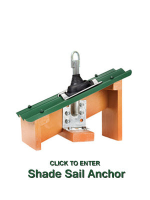 Shade Sail Roof Anchor – Rafter Bracket Weather SeaL Tile Metal Roof ...